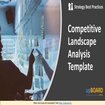 Competitive Landscape Analysis Template | PPTX