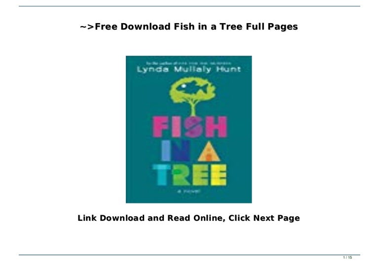 ~>Free Download Fish in a Tree Full Pages