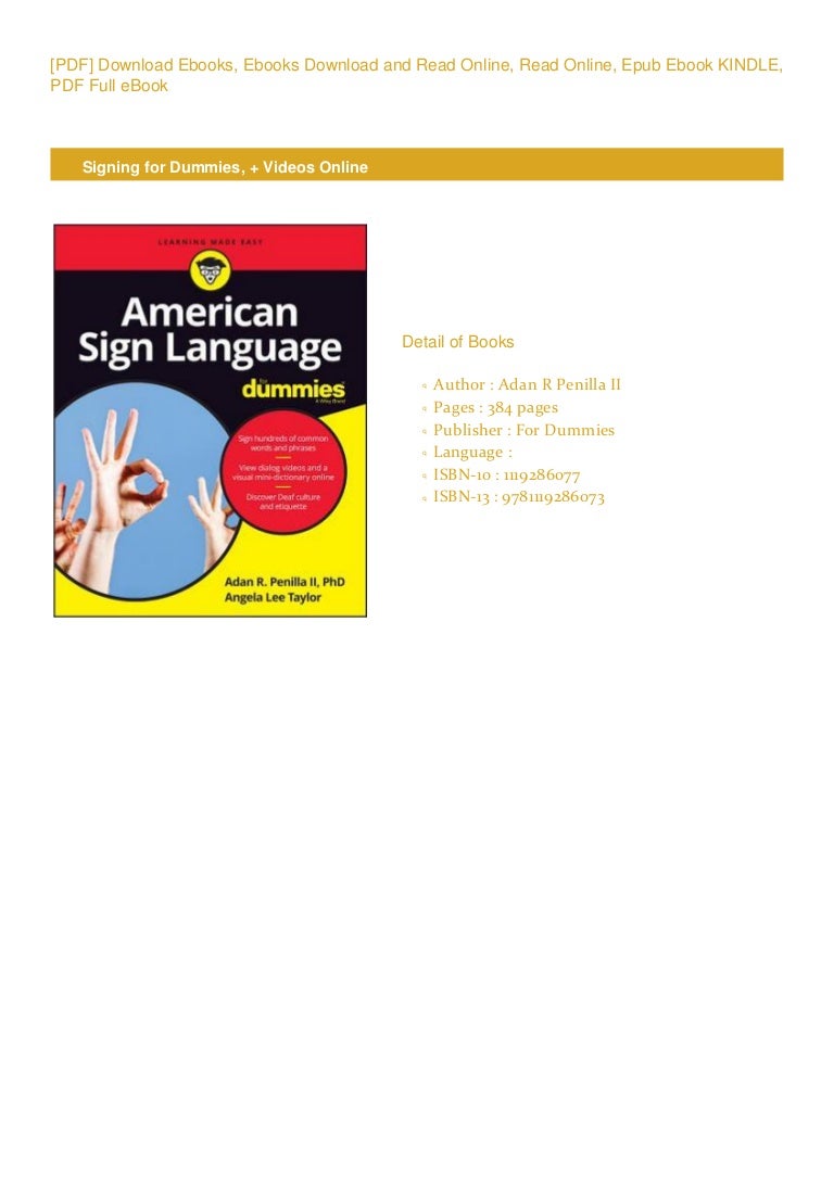 sign language words for beginners videos