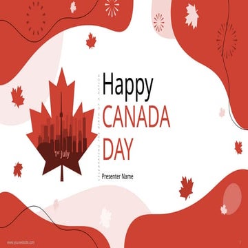Free Happy Canada Day . | PPTX