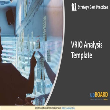 VRIO Analysis Template for Businesses | PPTX
