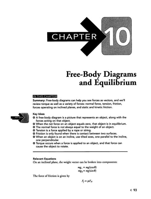 Drawing Free Body Diagrams for Engineering Statics | PPT