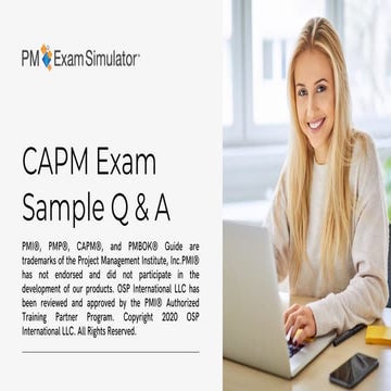Free PMP® Exam Sample Question | PDF