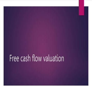 Free cash flow valuation.pptx