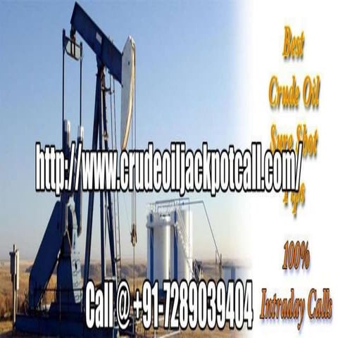 Mcx crude oil tips,commodity tips | PPTX