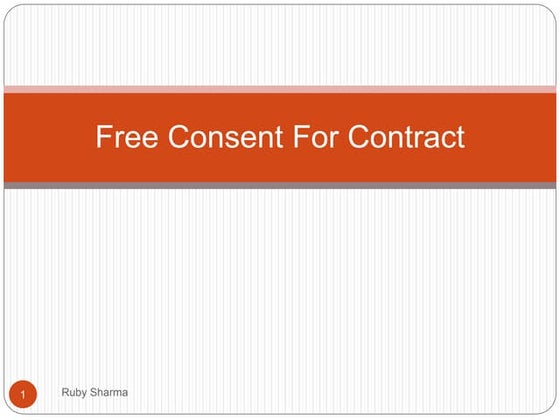 FREE CONSENT LEGAL ASPECTS OF BUSINESS.pptx