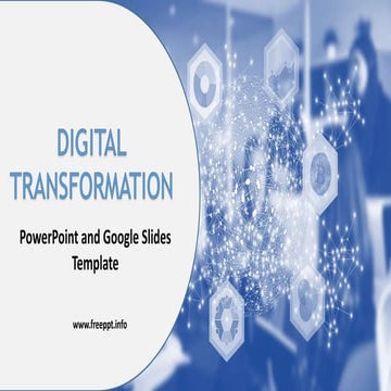 Free Digital Transformation PowerPoint Template.potx