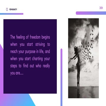 when does the feeling of freedom start? | PPT
