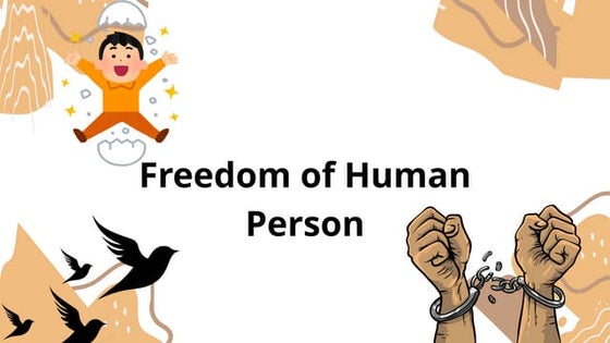 Freedom Slide for Philosophy, and different types of Freedom | PPT