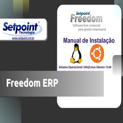 Freedom erp instalação no gnu linux ubuntu 12.04 lts | PDF