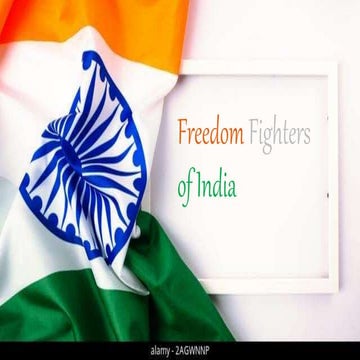 Freedom fighter of India | PPTX