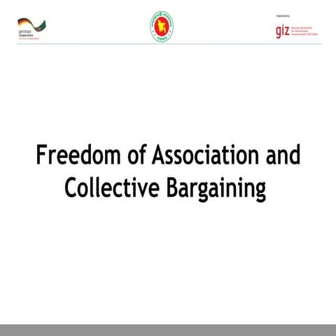 Freedom of association trade union & cba | PDF
