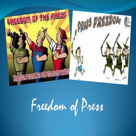 Freedom of press | PPT