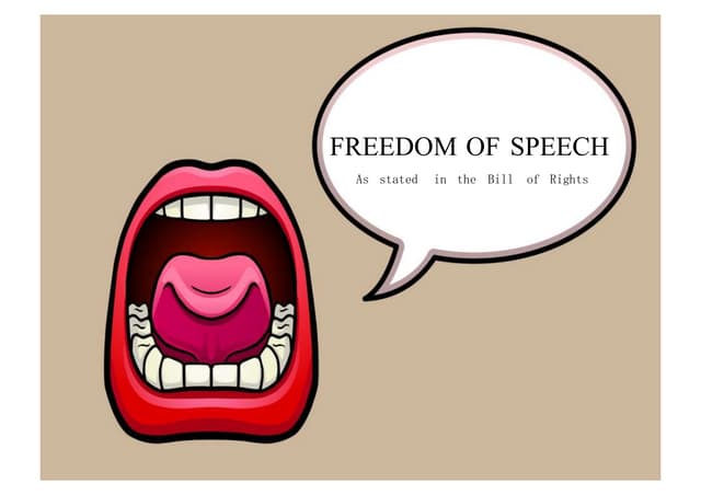 Freedom of speech | PDF