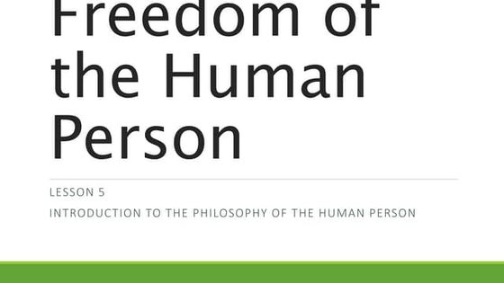 FREEDOM OF THE HUMAN PERSON(lecture).pptx