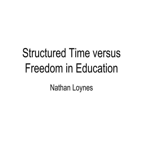 Freedom v structure | PPT