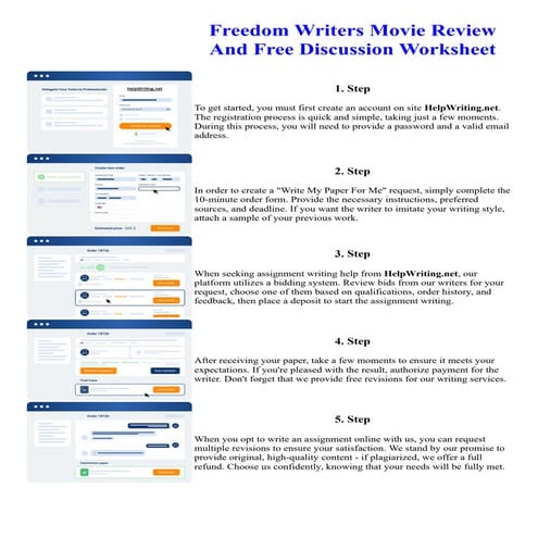 Freedom Writers Movie Review And Free Discussion Worksheet | PDF