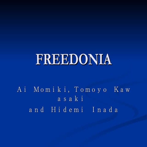 FREEDONIA | PPT