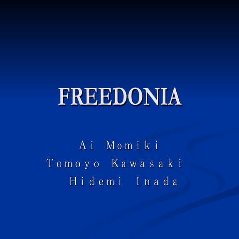 FREEDONIA | PPT
