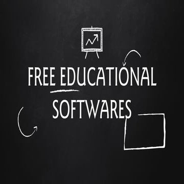 Free educational softwares | PPT