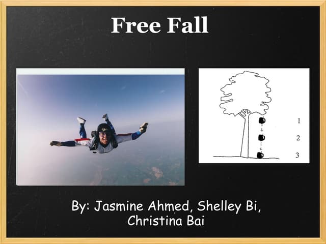 Free fall | PPTX | Physics | Science