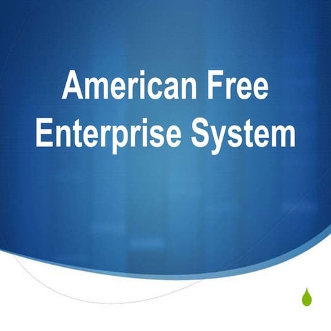 Free enterprise notes | PPTX