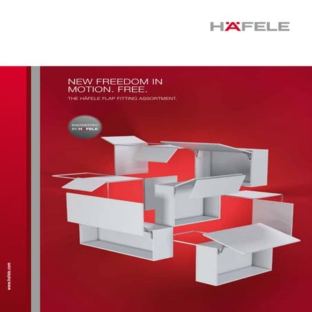 New Freedom In Motion - Häfele Flap Fittings | PDF
