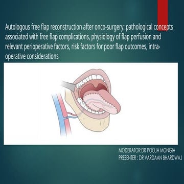 anaesthesia for free flap oncosurgery.pptx
