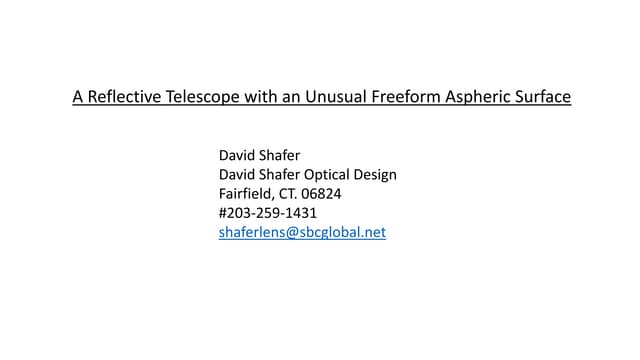 Offner relay design variants | PPTX