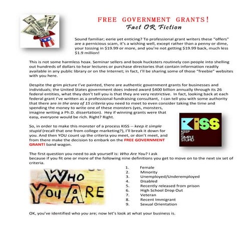 Grant Writing for Law Enforcement | PPTX
