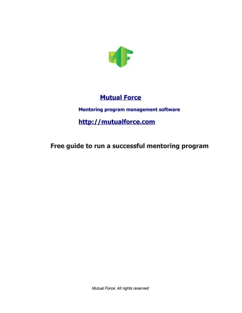 MENTORING POWERPOINT | PPT
