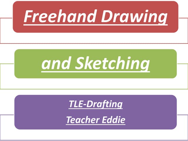 Freehand sketching | PPTX