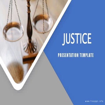 Free Justice PowerPoint Template.pptx