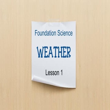 FREEKindergartenWeatherPowerPointforACARAFoundationLevel-1.pptx