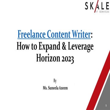 Freelance Content Writer | PPTX