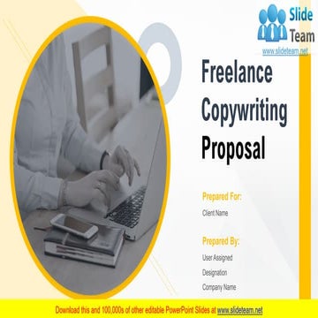 Freelance Copywriting Proposal PowerPoint Presentation Slides | PPT