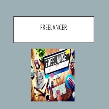 Freelancer. | PPTX