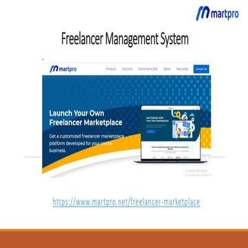 Freelancer management system | PPTX