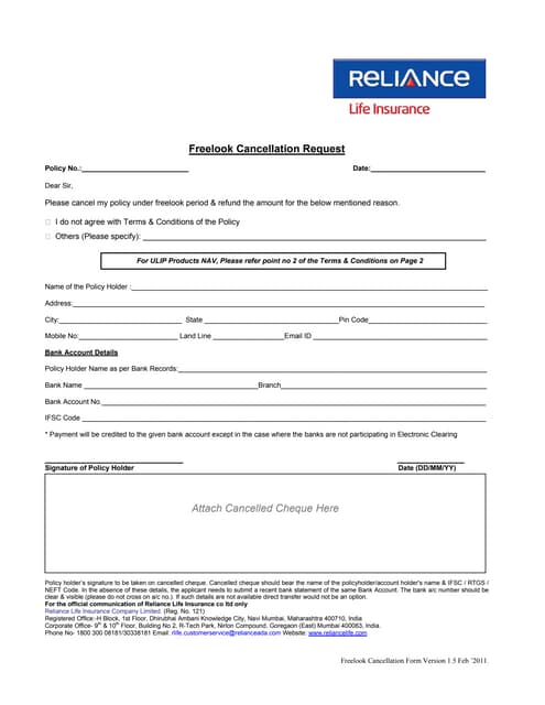 Ecs mandate form | PDF