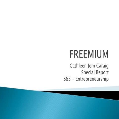 Freemium | PPT