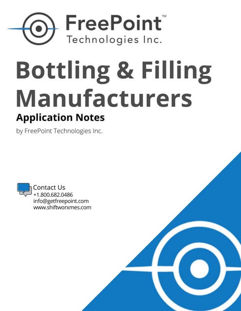 ShiftWorx MES - SaaS Premium Bundle - FreePoint Technologies | PDF