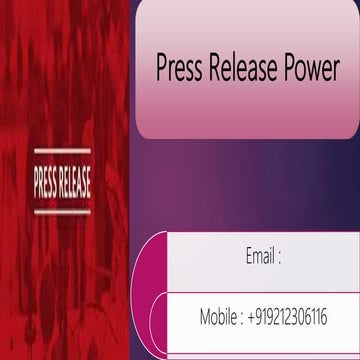 Free press release submission | PPT