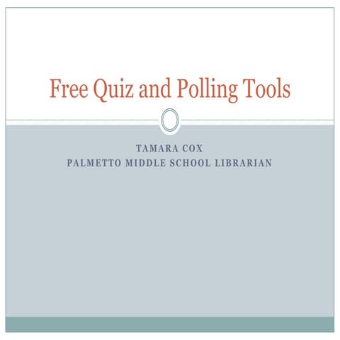 Free quiz and polling tools | PPT