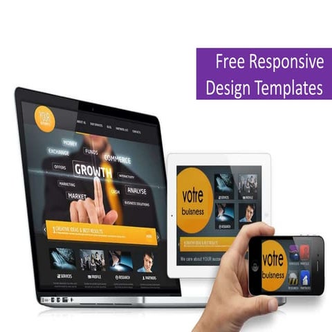 Free Responsive Design Templates | PPT