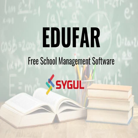 Free school management software & Student information system | PDF