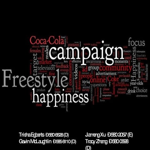 Marketing & Promotion: Coca-Cola Freestyle | PPT