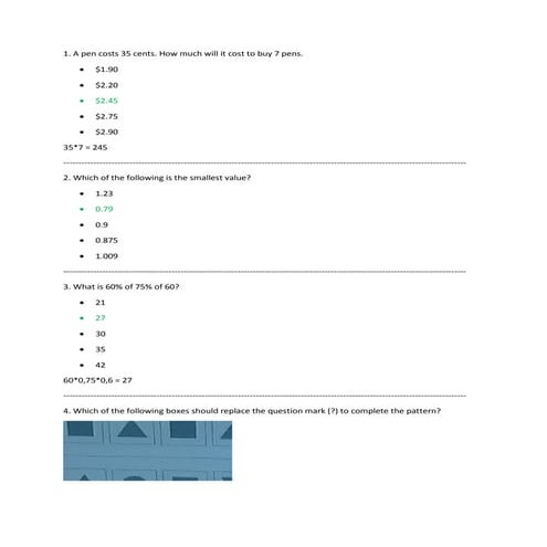 Free test practice ccat | PDF