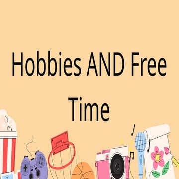 My hobbies | PPTX