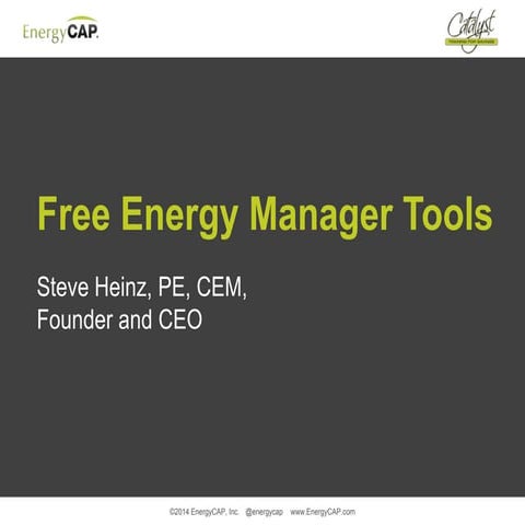 Energy Management - Introduction and Practical Applications | PPT