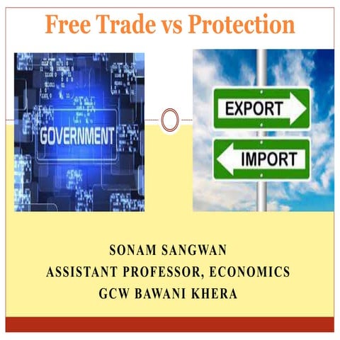 FREE TRADE AND PROTECTION | PPTX